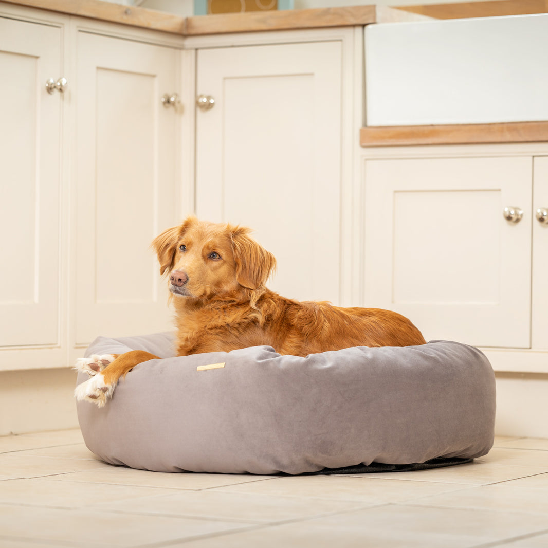 Sofa Topper in Velvet Silt | Dog Sofa Protectors | Lords & Labradors