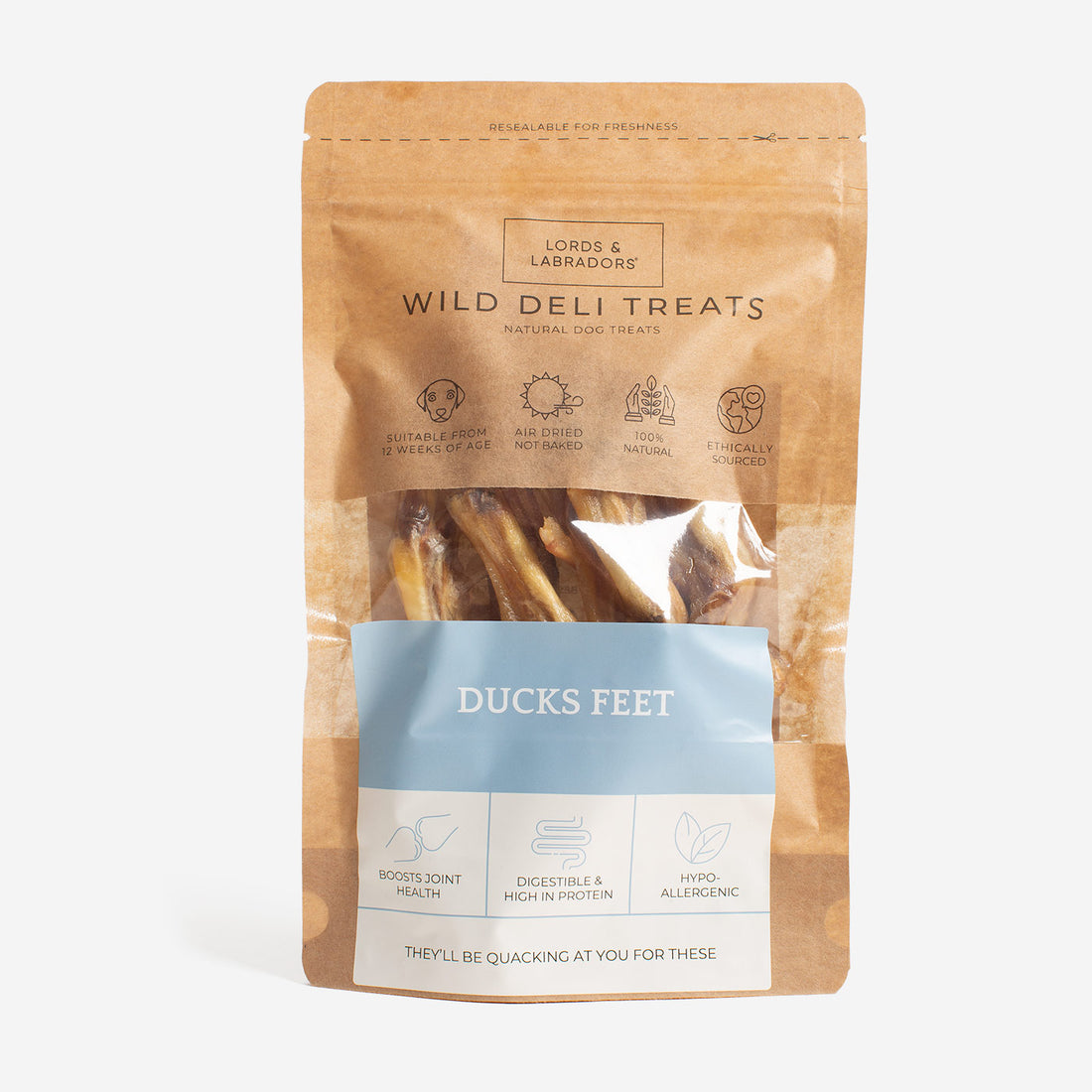 Wild Deli Duck Feet Treats | Dog Treats | Lords & Labradors