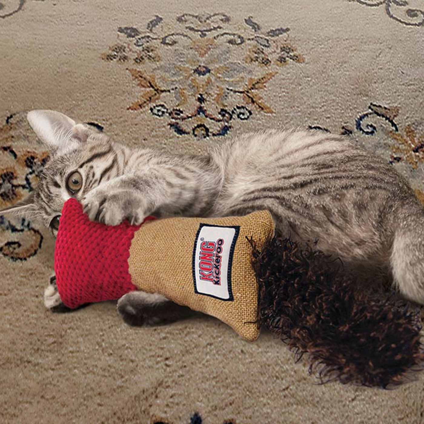 Kickeroo Cuddler Cat Toy | KONG Catnip Toys | Lords & Labradors
