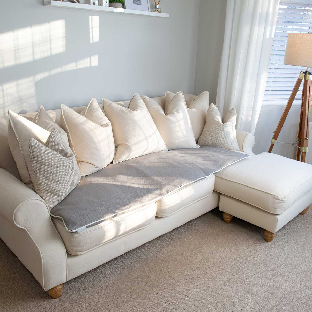 Luxury Savanna Stone Sofa Topper | Dog Beds | Lords & Labradors