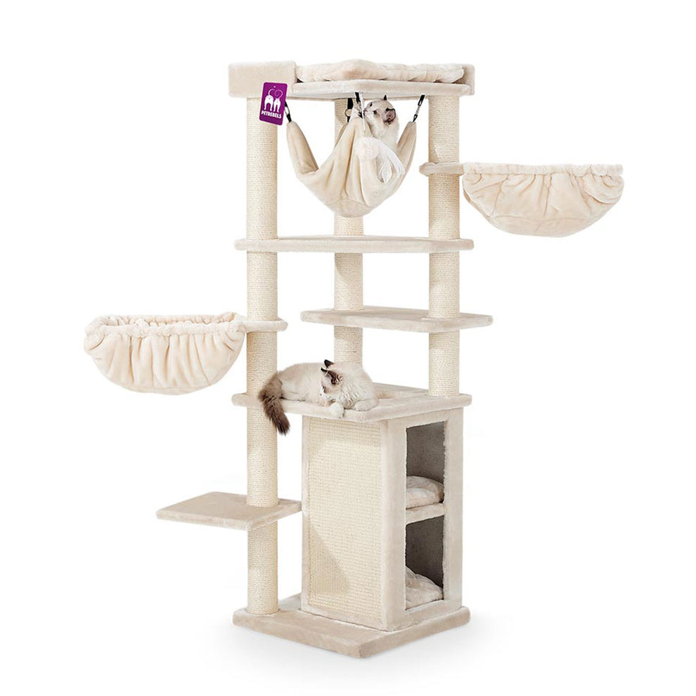 Kings & Queens Ramses 158cm Cat Tree | Cat Scratch Post | Lords & Labradors