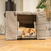 Savanna Stone Dog Crate Set | Crate Bedding Set | Lords & Labradors