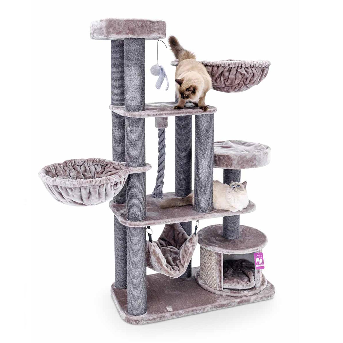 Lucky Rebels Vista 170cm Cat Bed | Cat Scratch Post | Lords & Labradors