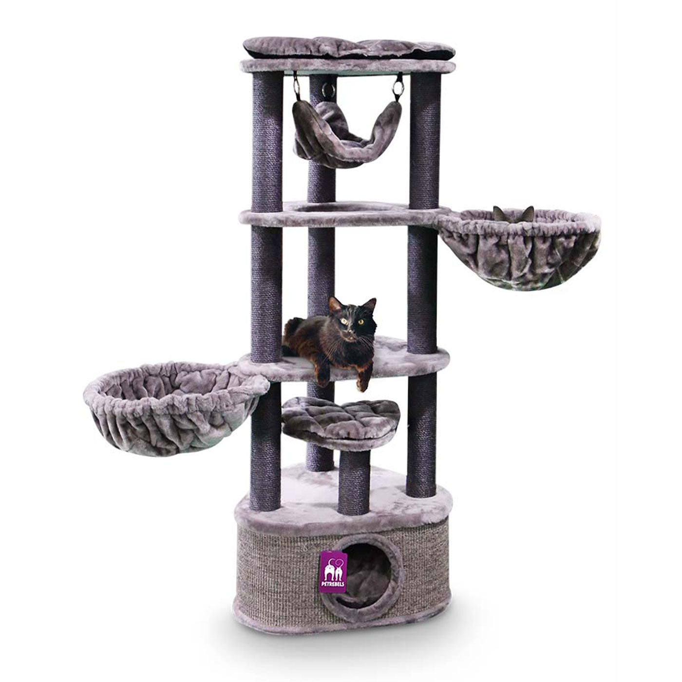Kings & Queens Catharina 160cm Cat Tree | Cat Scratch Post | Lords ...