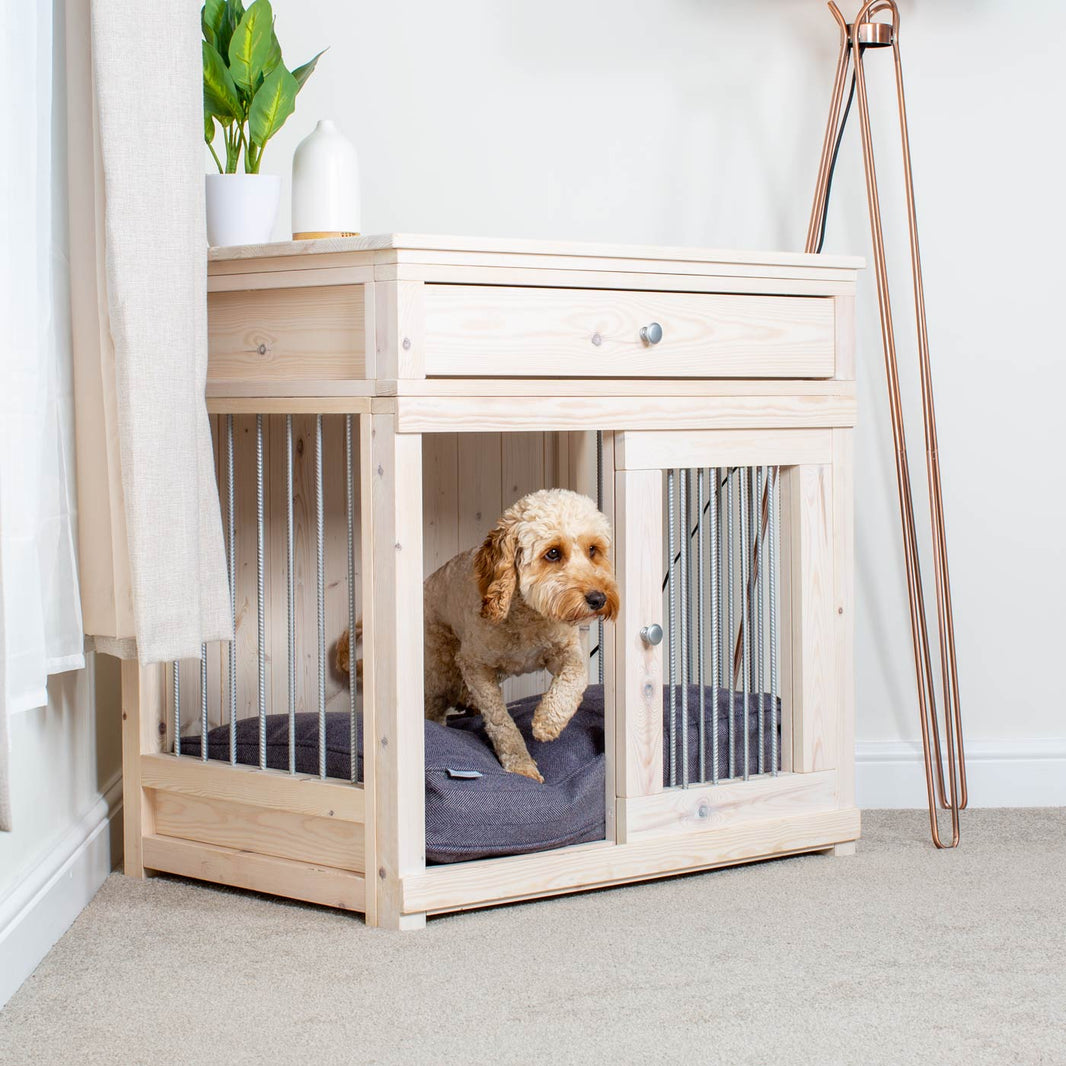 Deluxe Black Dog Crate | Dog Accessories | Lords and Labradors – Lords ...