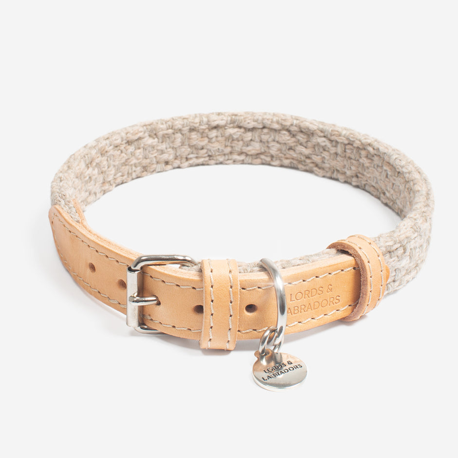 Essentials Herdwick Dog Lead Sandstone | Dog Walking | Lords & Labradors